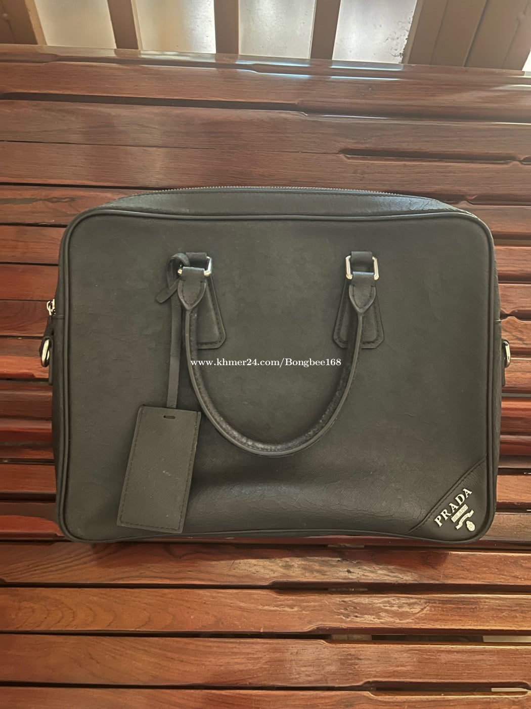 Original Prada Office Bag 80% New price $10.00 in Chaom Chau 1, Por ...