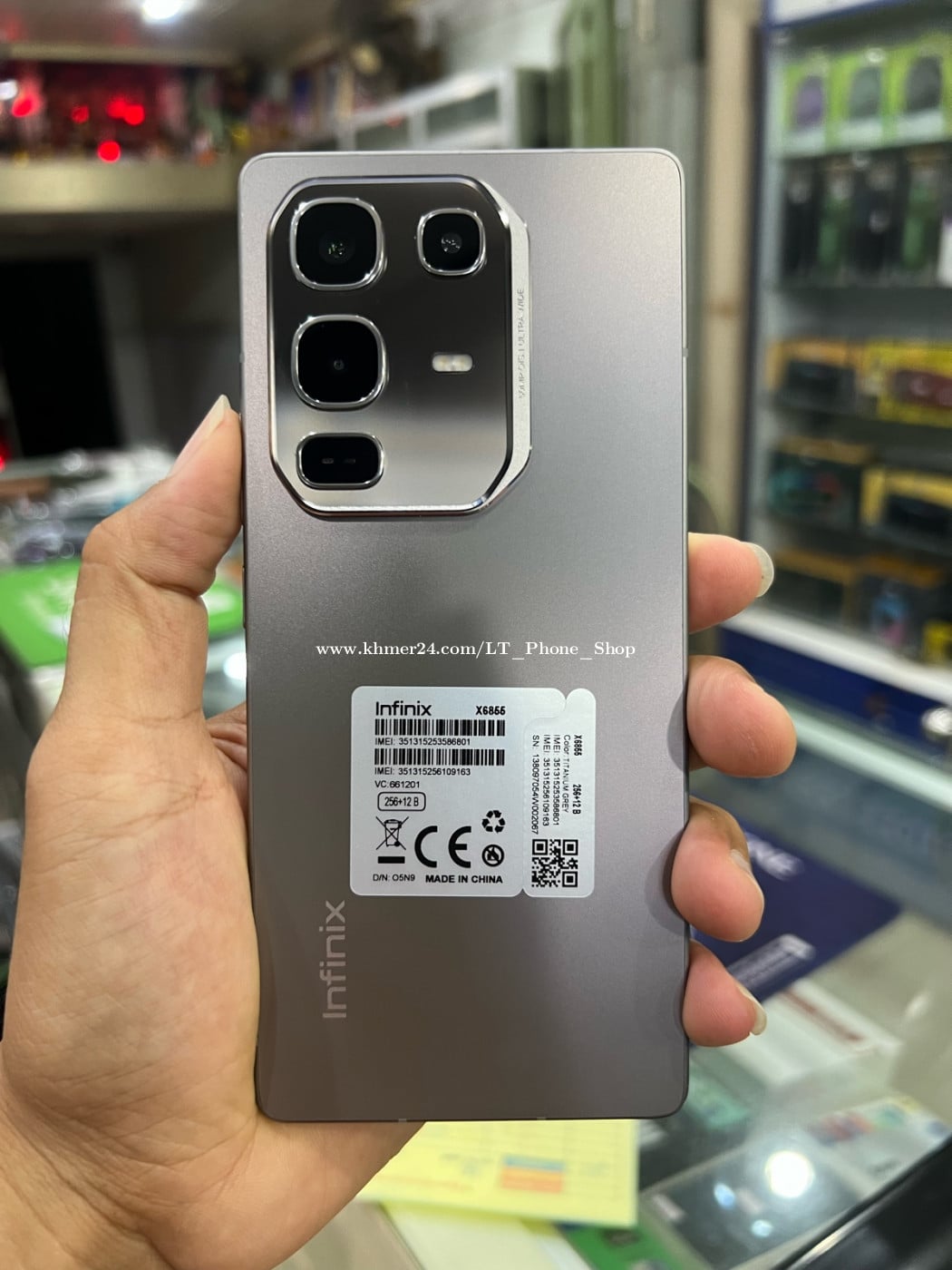 Infinix Note 50 Pro (12GB+12GB/256GB) ថ្មីធានា1ឆ្នាំ price $209 in ...