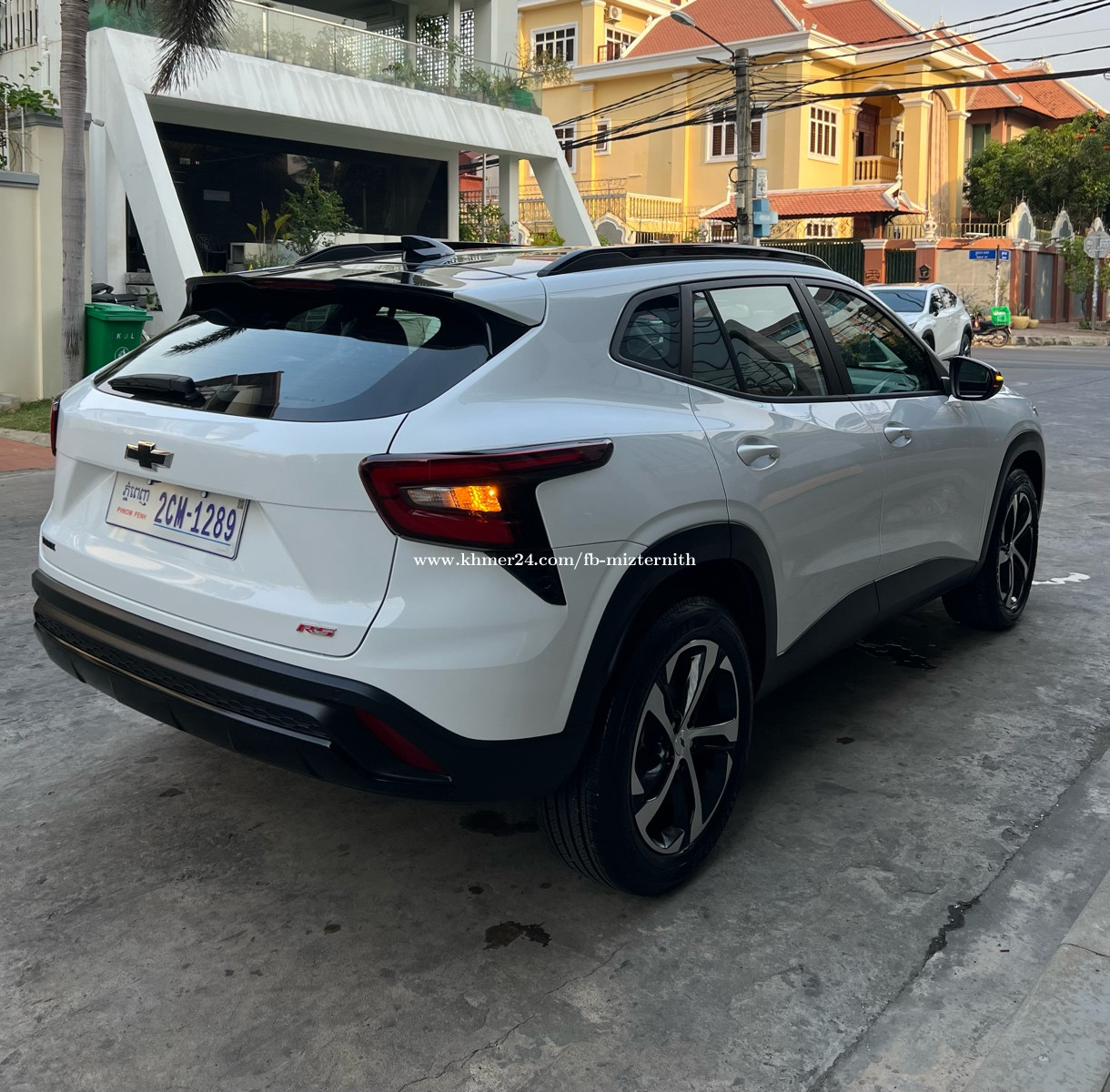 Chevrolet TRAX RS ឆ្នាំ 2026 full option ប្រើបាន (8000គីទ្បូ) នៅថ្មី 99 ...
