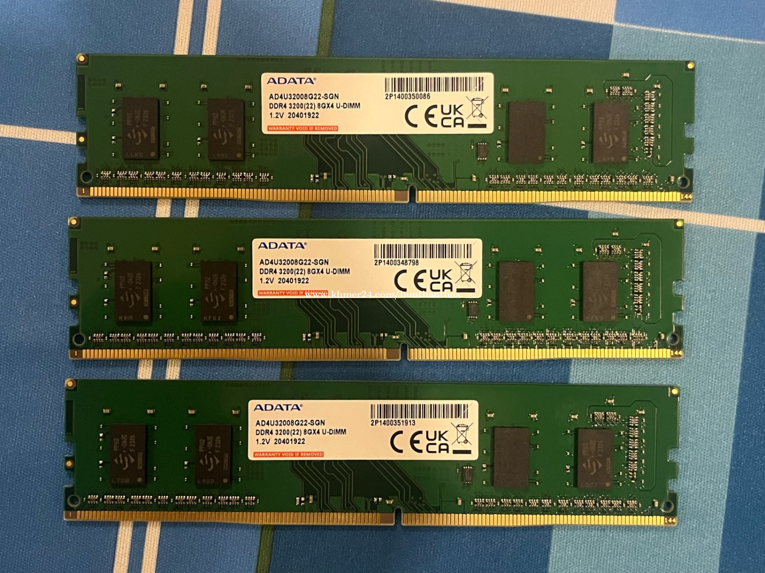 Desktop RAM 16GB DDR4 (8Gb x 2) speed 3200mhz price $50.00 in Olympic ...