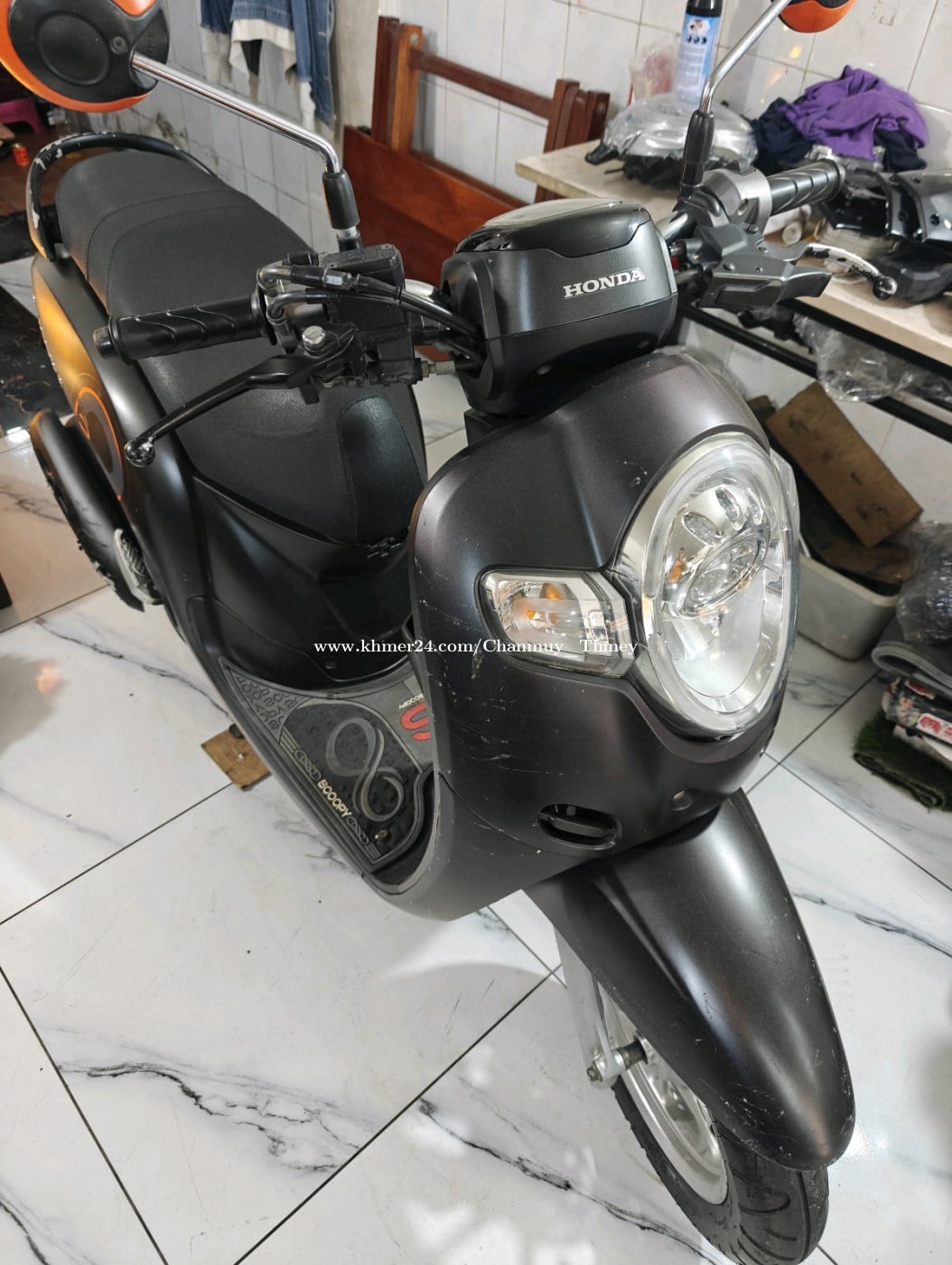 Honda Scopy 019 have tax plate number good price $1478.00 in Veal Vong ...