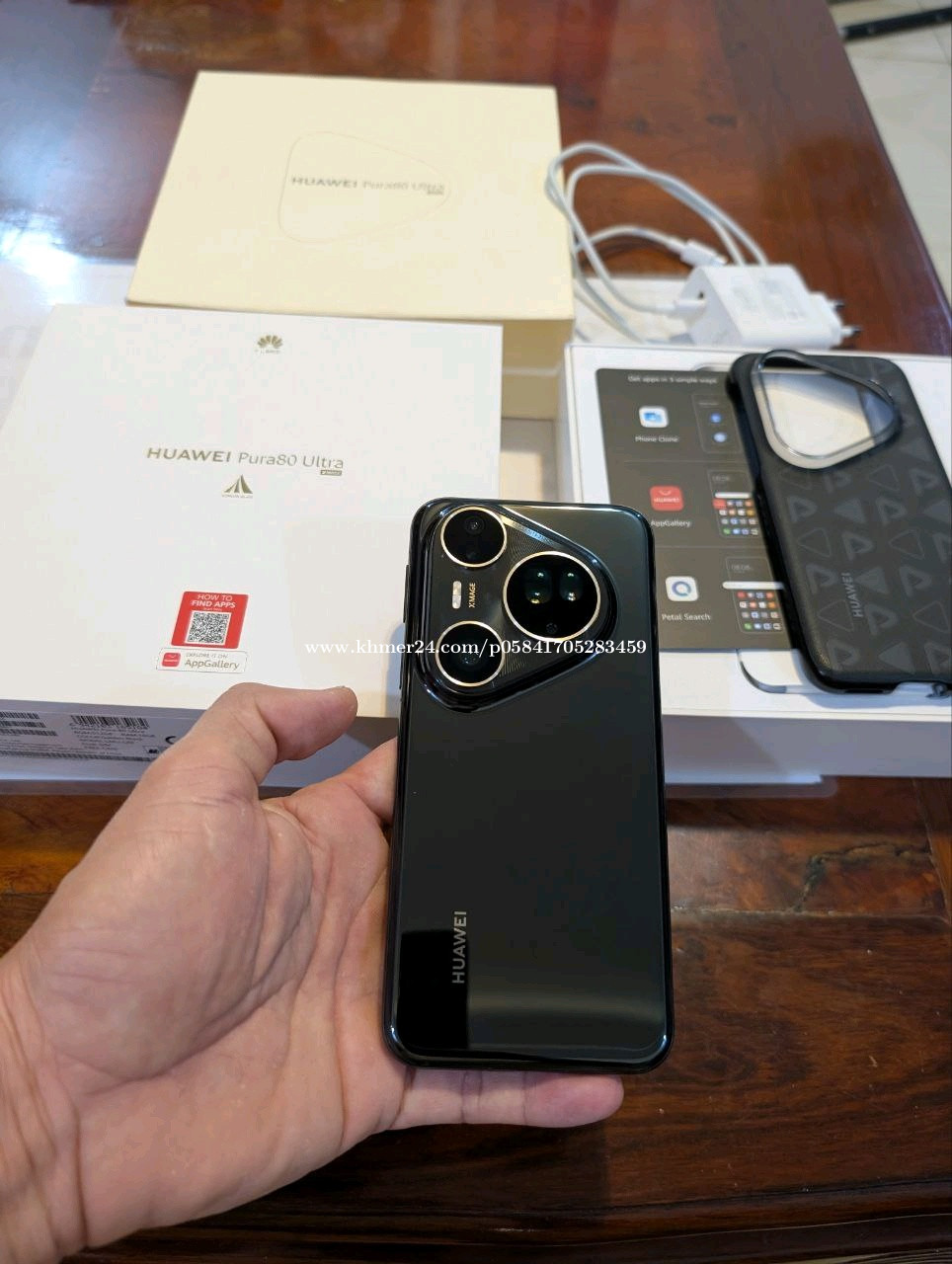 Huawei Pura80 Ultra Ram 16G/512G របស់ក្រុមហ៊ុន នៅស្អាតដូចថ្មី 🔋100% ...