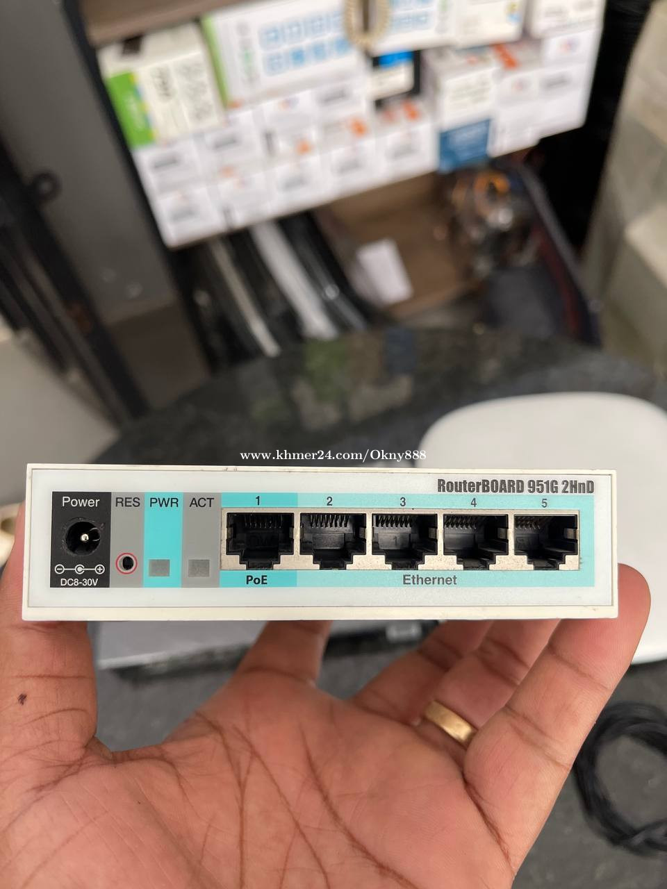 MikroTik Router RB951G price $35.00 in Chaom Chau 2, Por Senchey, Phnom ...