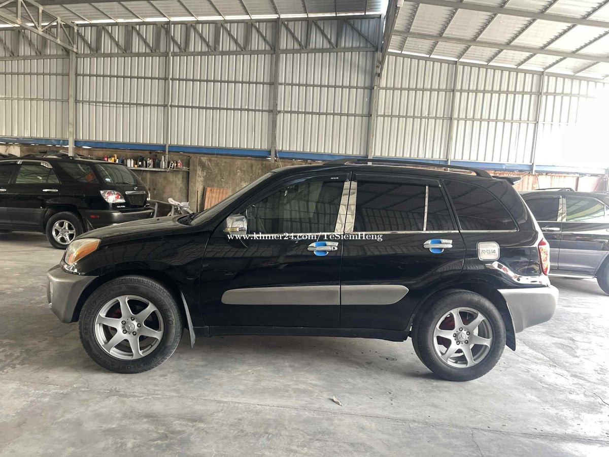 RAV 4 ឆ្នាំ 2001 ឡានស្អាត គ្រឿងក្នុងថ្មី មិនបុកមិនប៉ះ មុខក្រោយស្អាត ...