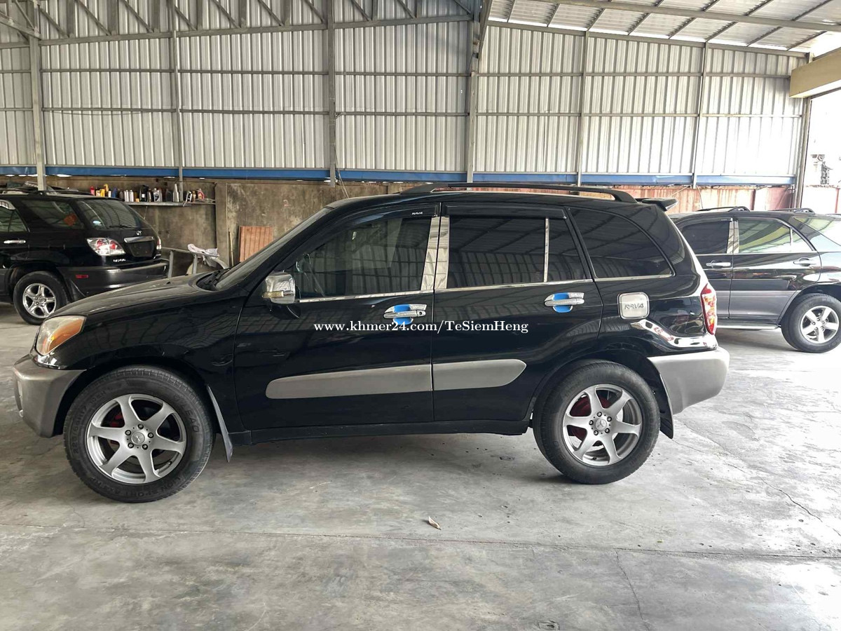 RAV 4 ឆ្នាំ 2001 ឡានស្អាត គ្រឿងក្នុងថ្មី មិនបុកមិនប៉ះ មុខក្រោយស្អាត ...