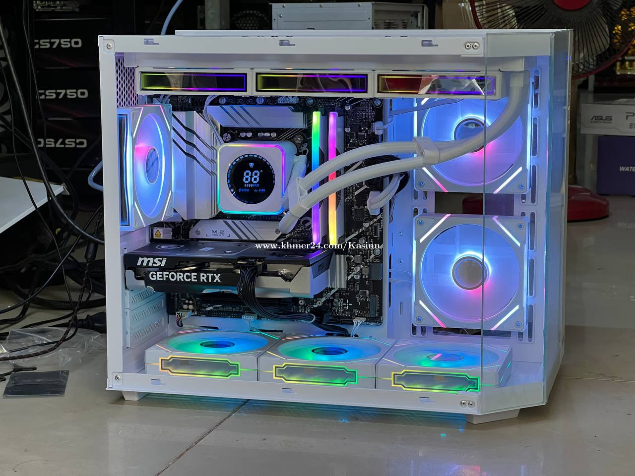 ចង់លក់ កុំព្យូទ័រ 5060 Desktop ស្ពិចធំ សំរាប់ កាត់ត Design Gaming ...