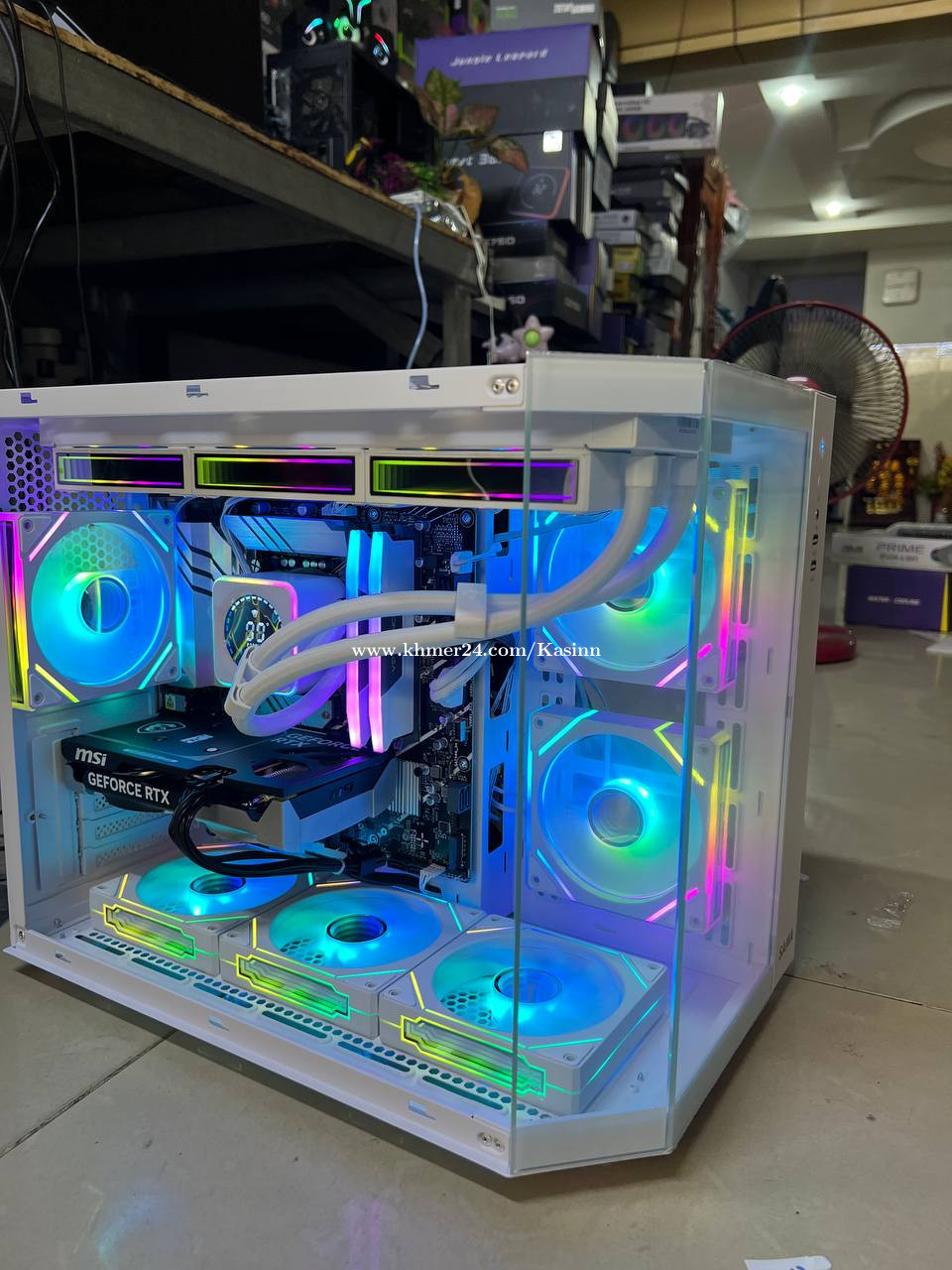 ចង់លក់ កុំព្យូទ័រ 5060 Desktop ស្ពិចធំ សំរាប់ កាត់ត Design Gaming ...