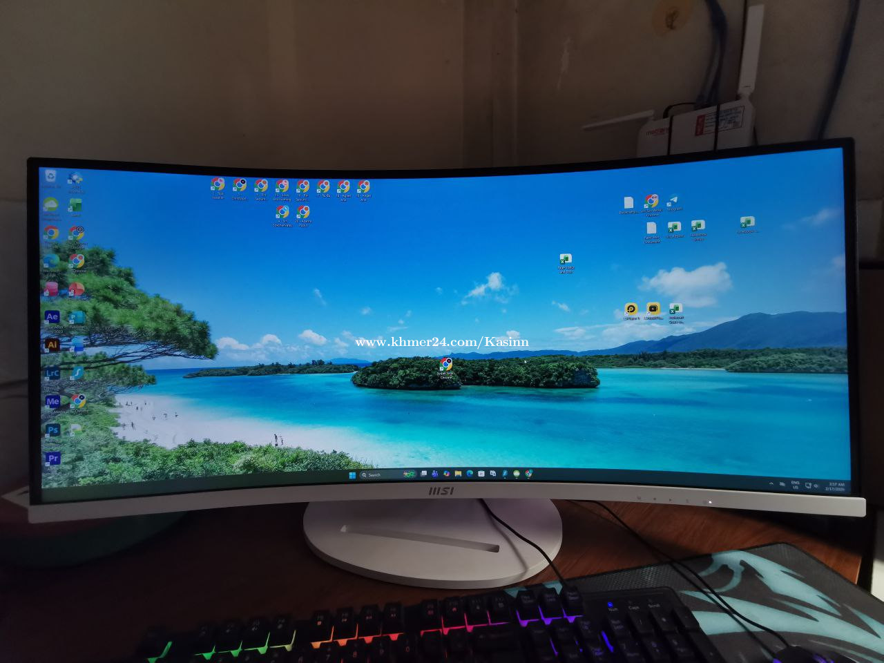 ចង់លក់ កុំព្យូទ័រ 5060 Desktop ស្ពិចធំ សំរាប់ កាត់ត Design Gaming ...