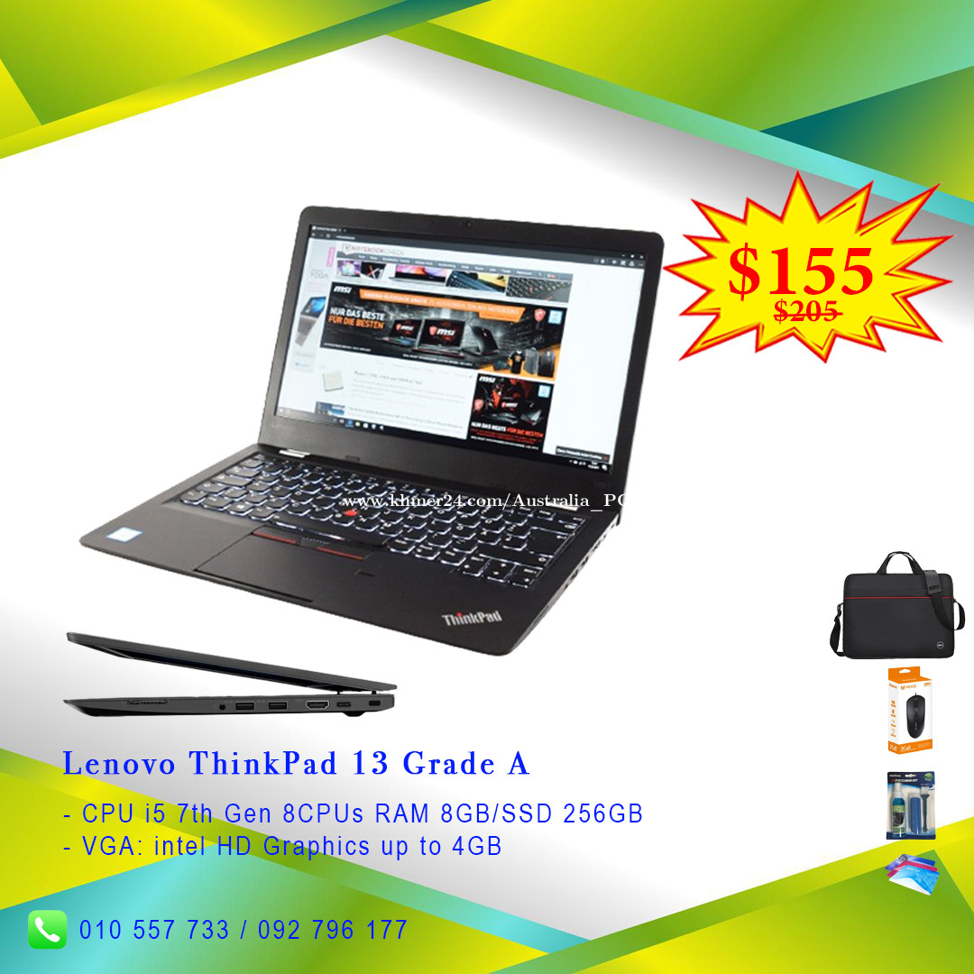Lenovo ThinkPad L480 - CPU i5 8th Generation RAM 8GB/SSD 256GB - VGA ...