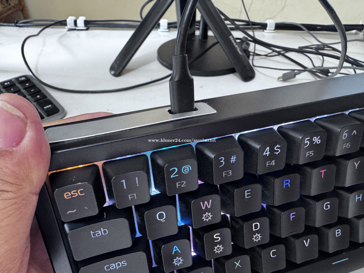 មួយទឹកដូចថ្មី XPG Gaming Keyboard price $32.00 in Tuol Sangkae 2 ...