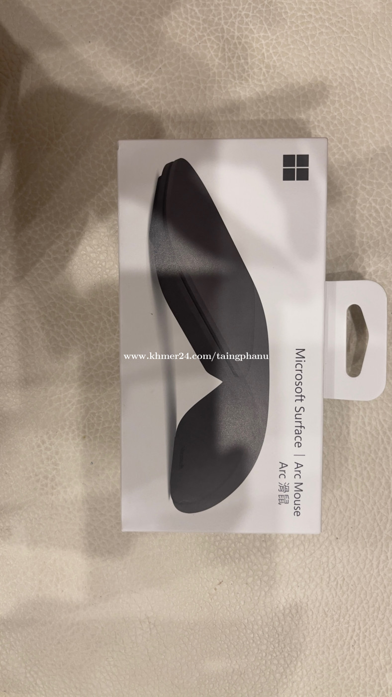 Black Microsoft Surface Arc Mouse price $100.00 in Kiloumaetr Lekh ...