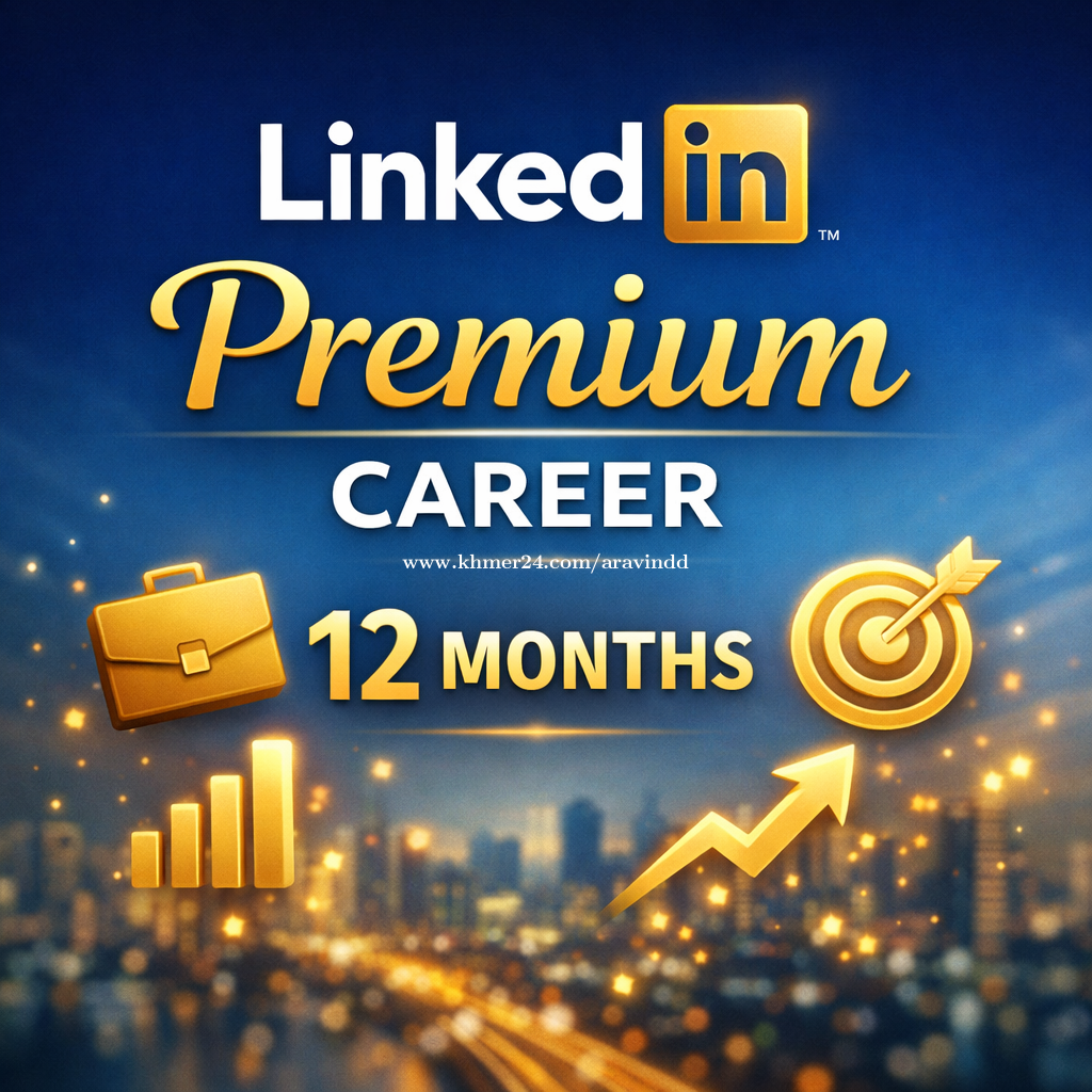 LinkedIn Premium Career 12 Months (Global) | LinkedIn Premium Career 12 ...