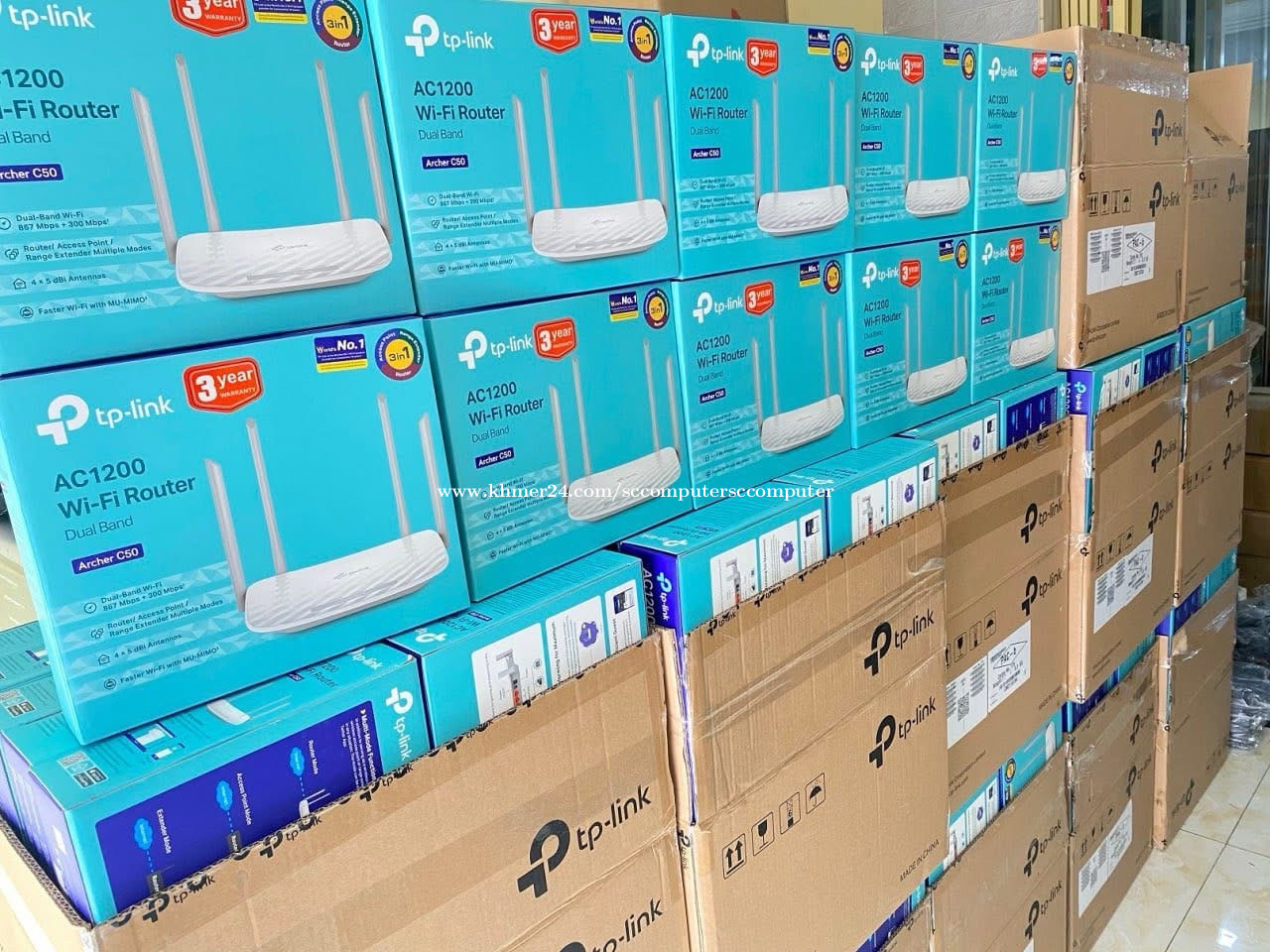 Router WiFi Brand Tp-link Archer C50 មានការធានា1ឆ្នាំពេញ ...