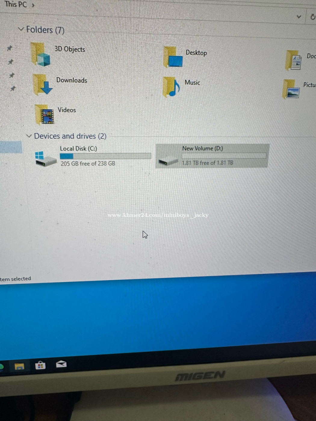 CPU i5 7gen price $100.00 in Chaom Chau 2, Por Senchey, Phnom Penh ...
