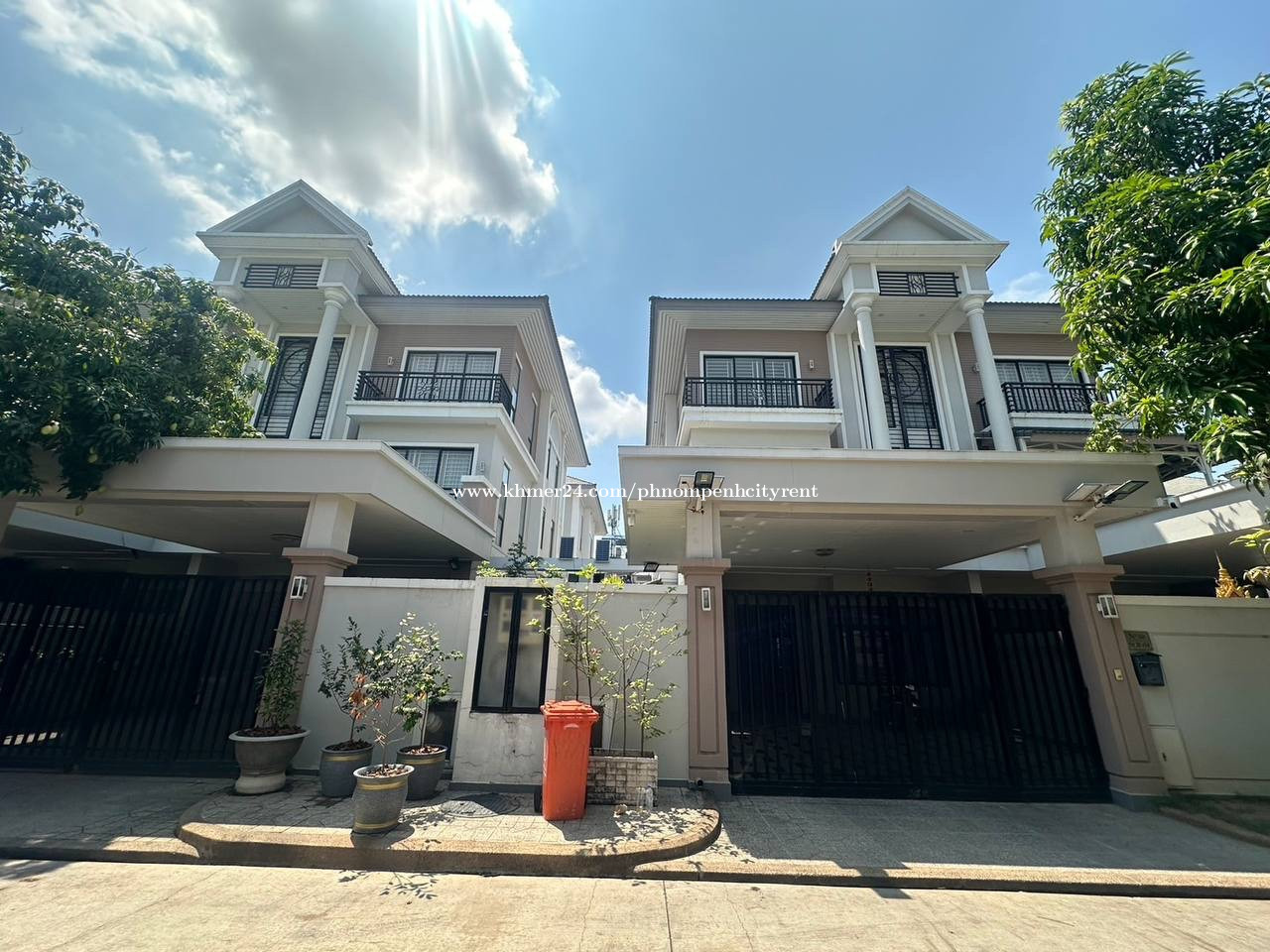 Twin B Villa for rent at Borey Peng Hout 60M ( Project The Star Diamond ...