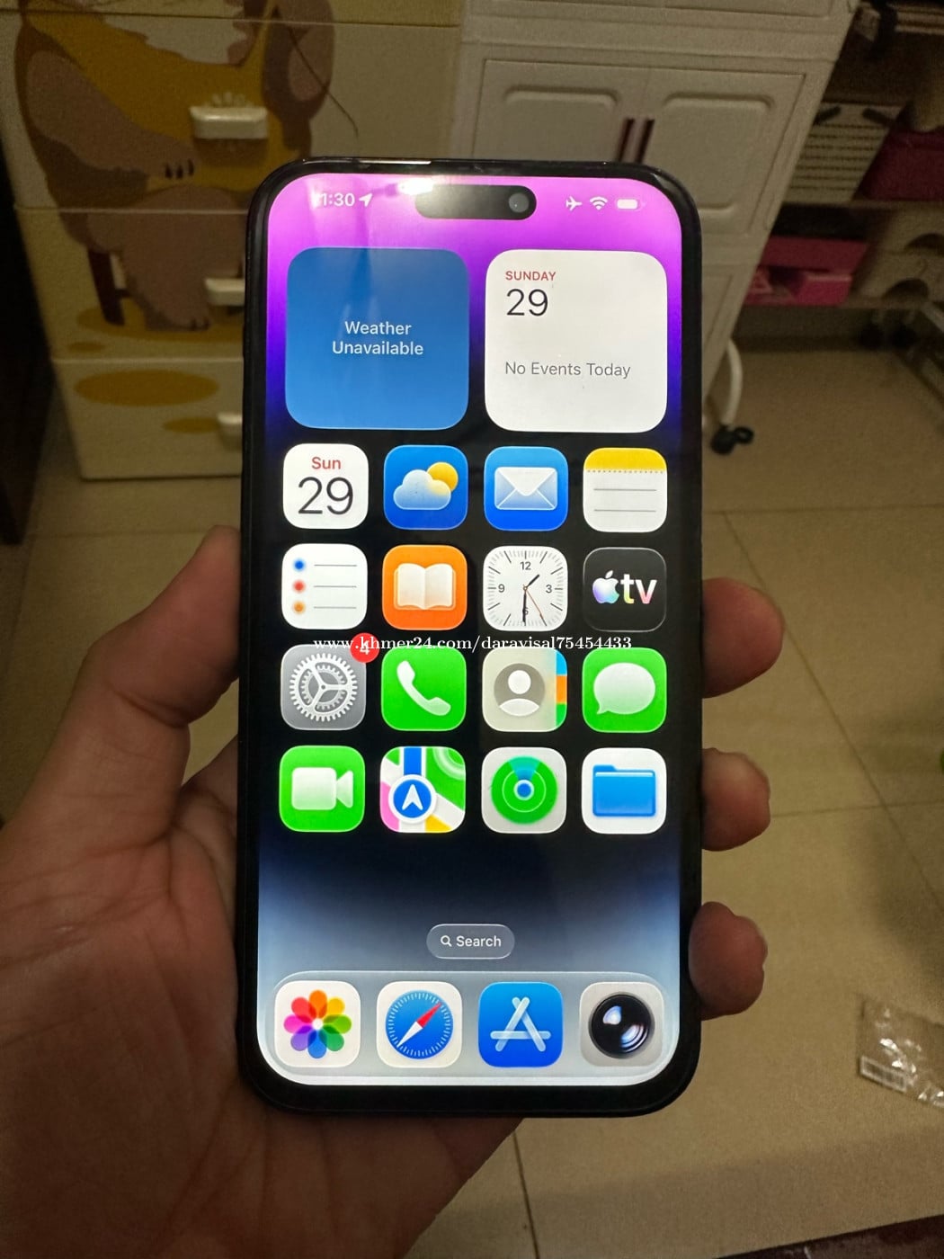 Iphone 14 pm 128gb bypass wifi no scan price $185.00 in Sambuor Meas ...