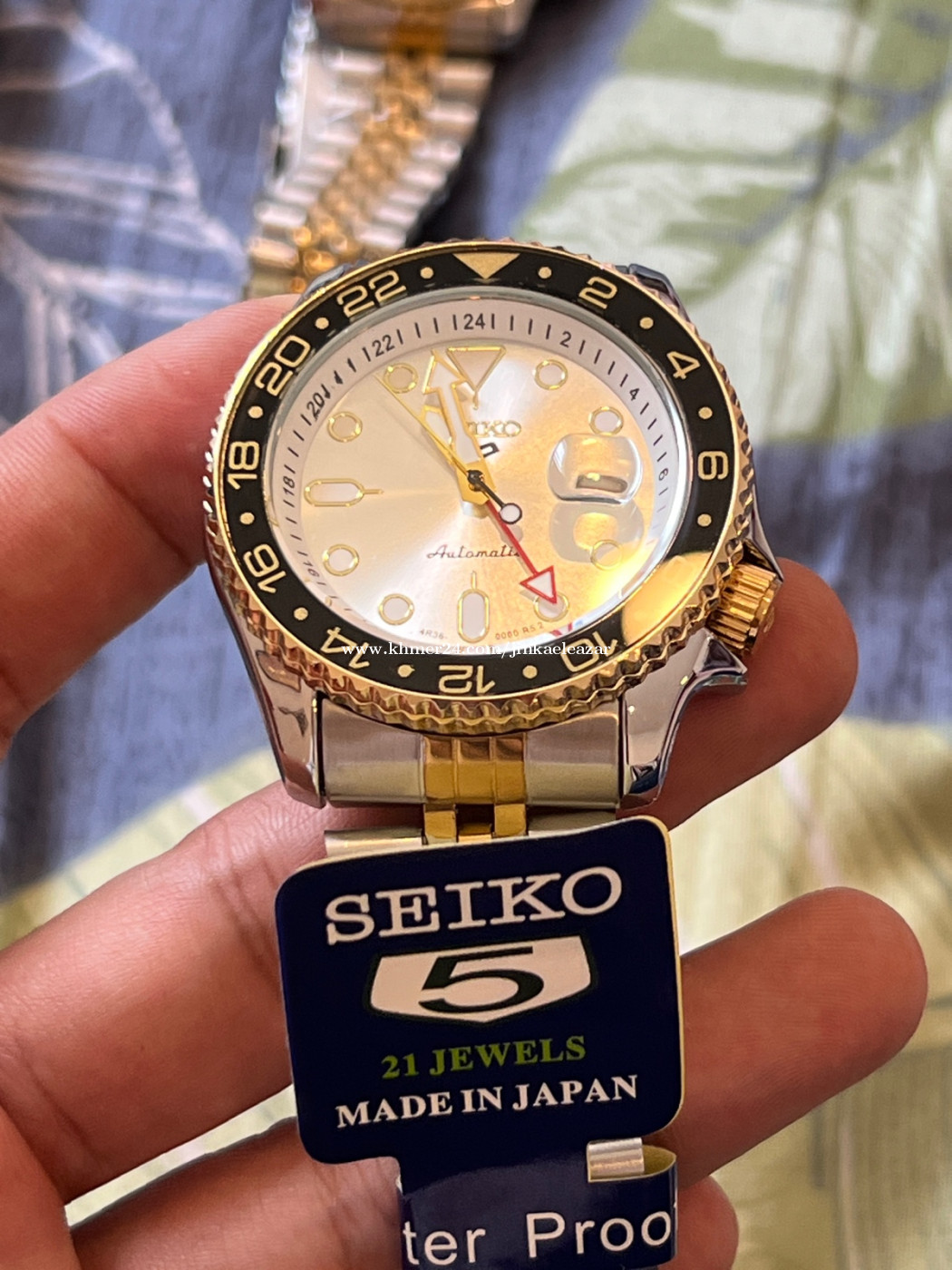 Seiko 5 Sports GMT Asian Limited Edition (Model SSK046K1) Replica price ...