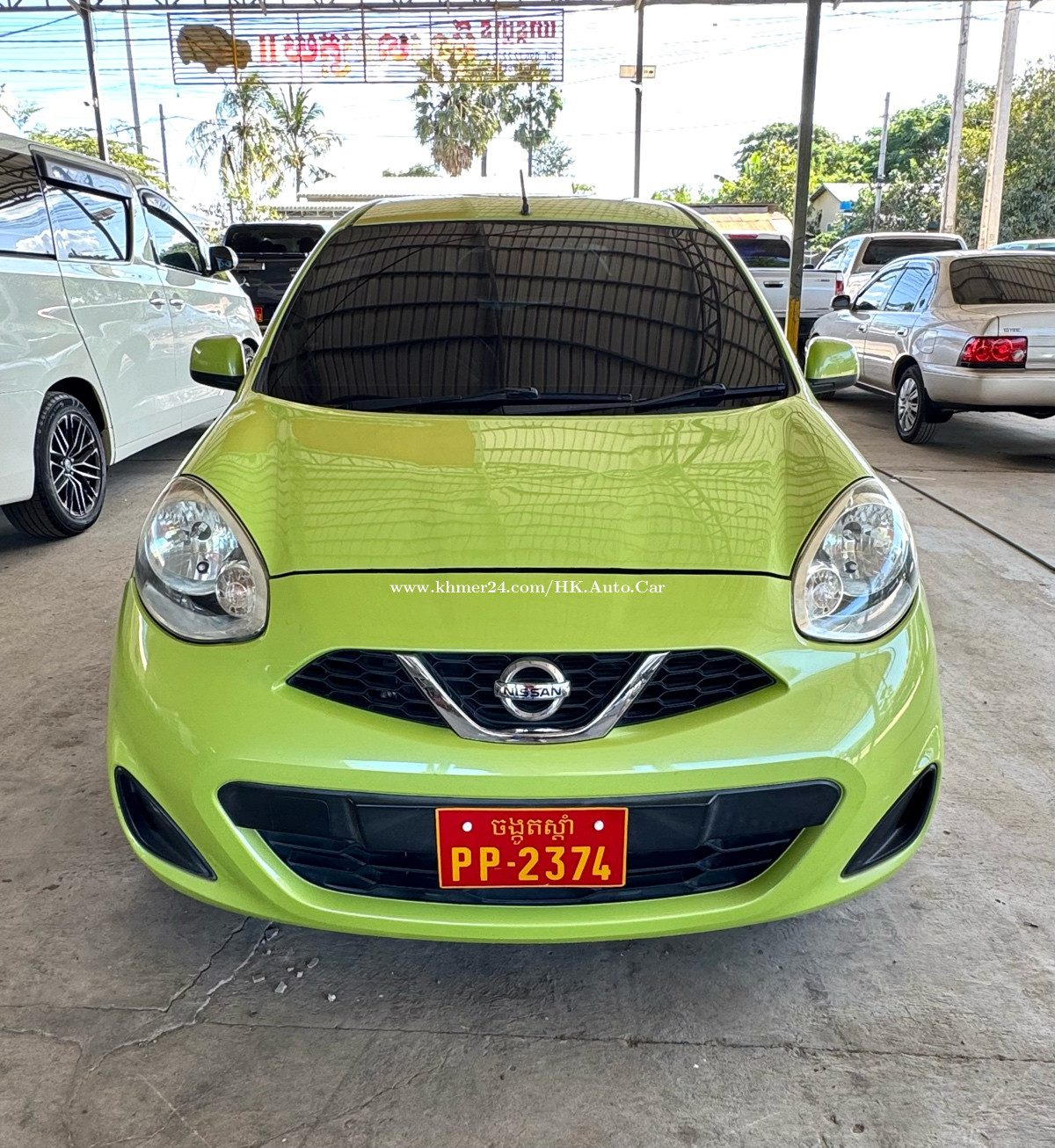 NISSAN MARCH 2015 price $4000.00 in Chamkar Samraong, Krong Battambang ...