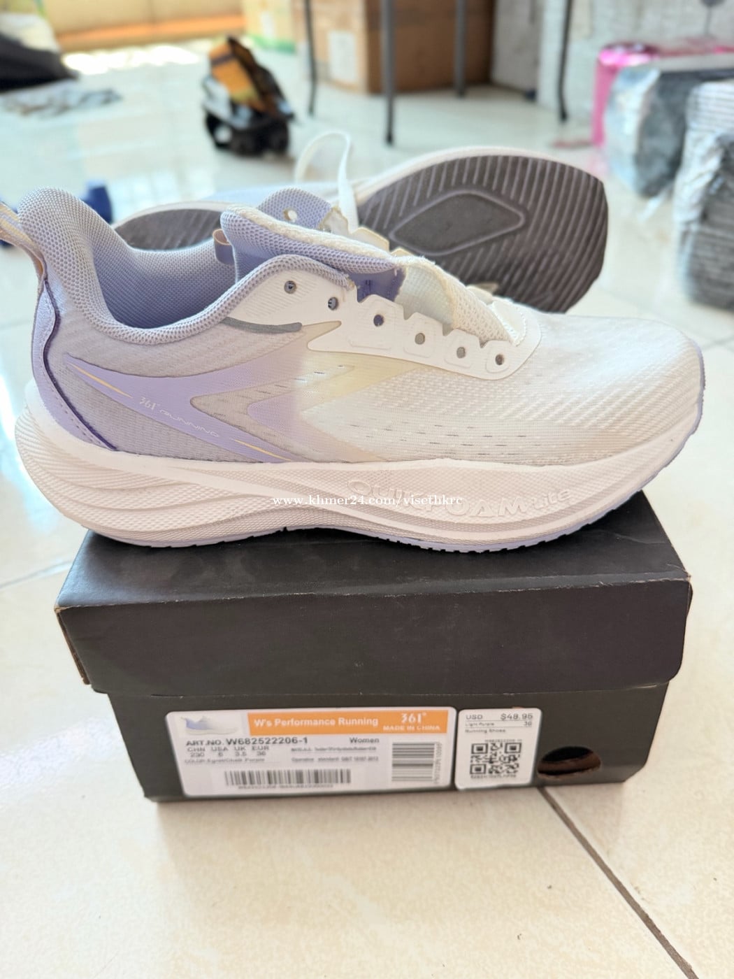 ស្បែកជើង Running Lady Size 36(230cm) 361• price $27.00 in Ruessei Kaev ...