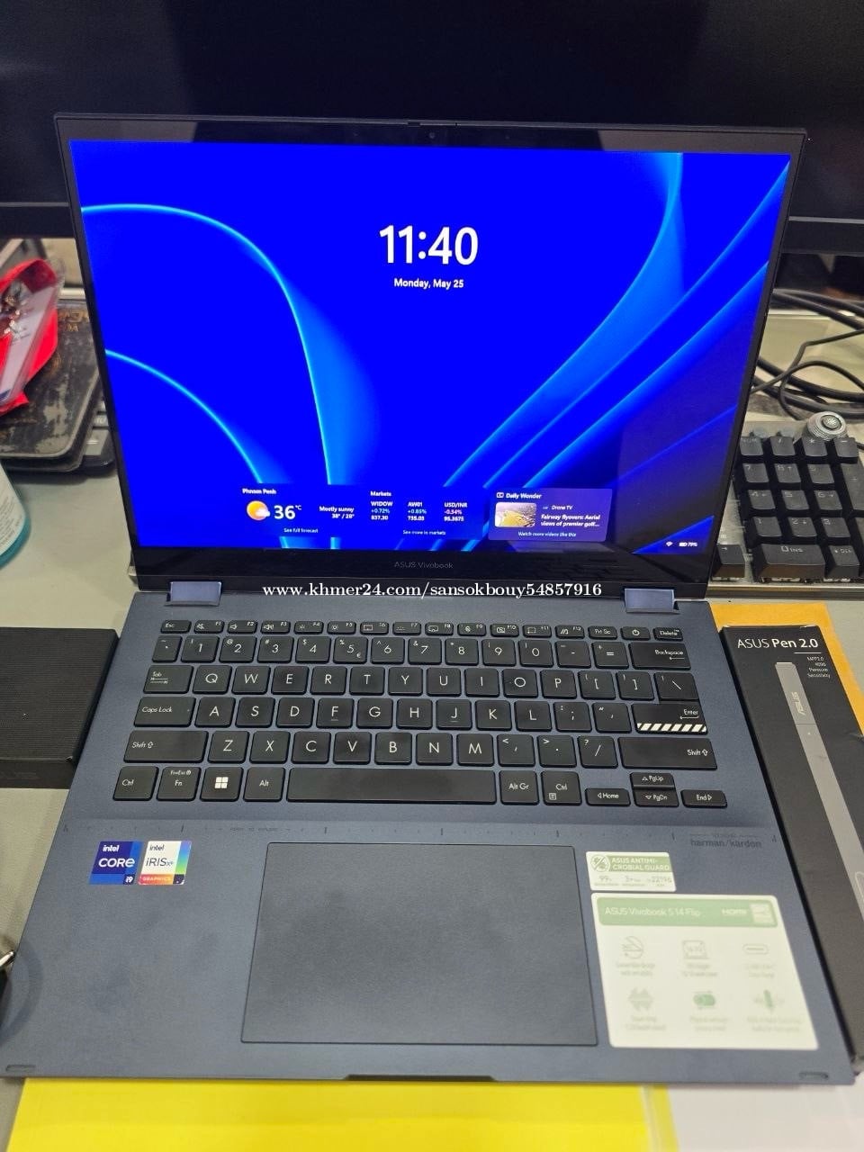Laptop Asus Vivobook S14 Flip TP3402VA price $570.00 in Boeng Tumpun 1 ...