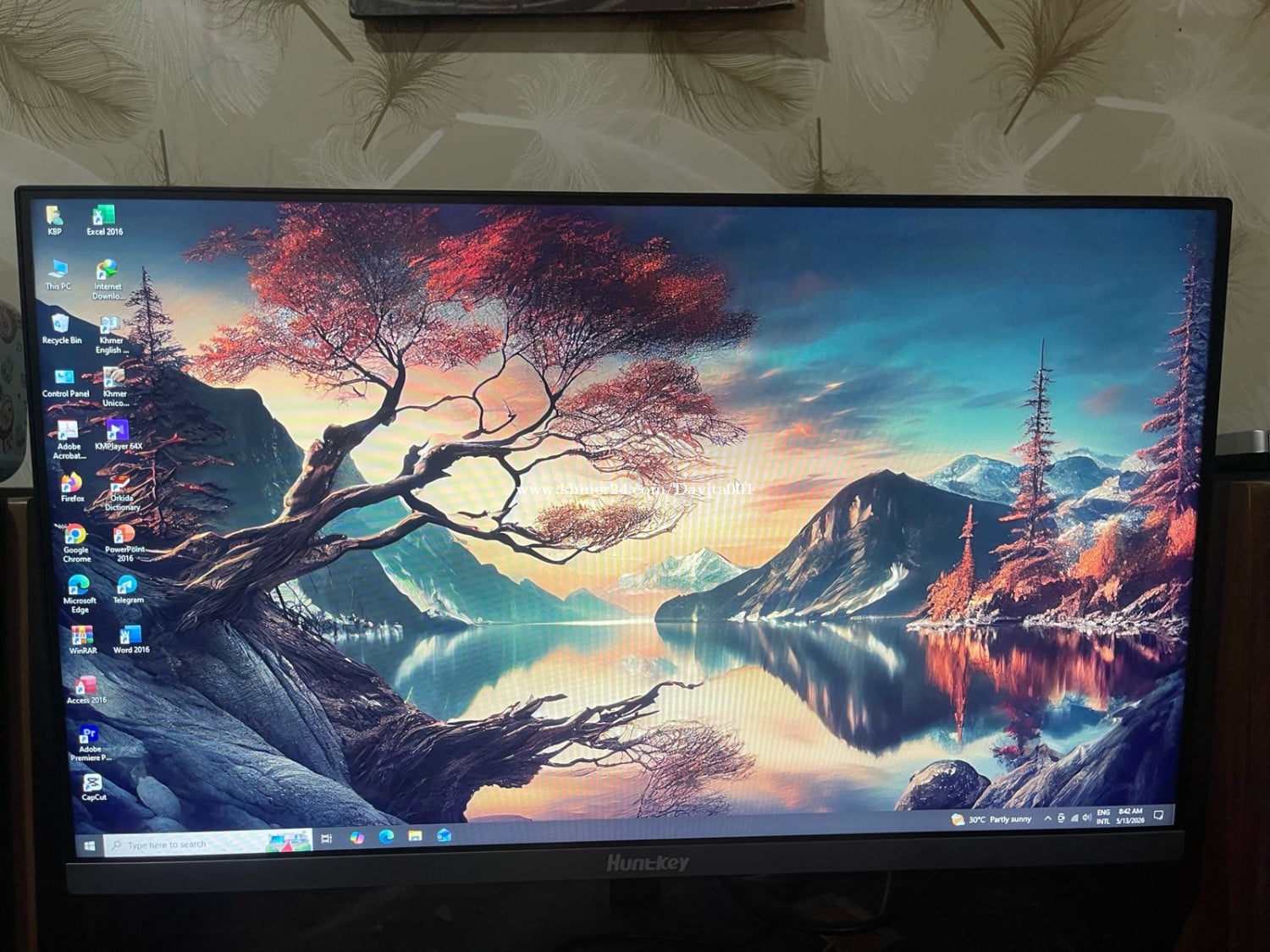Monitor 24" 100hz price $35.00 in Chaom Chau 3, Por Senchey, Phnom Penh ...