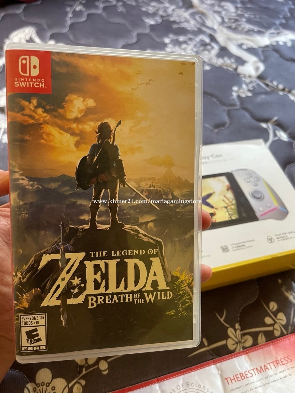 ដៃហ្គេម EasySMX Joy Con និង Nintendo Switch OLED Original មិនទាន់ ...