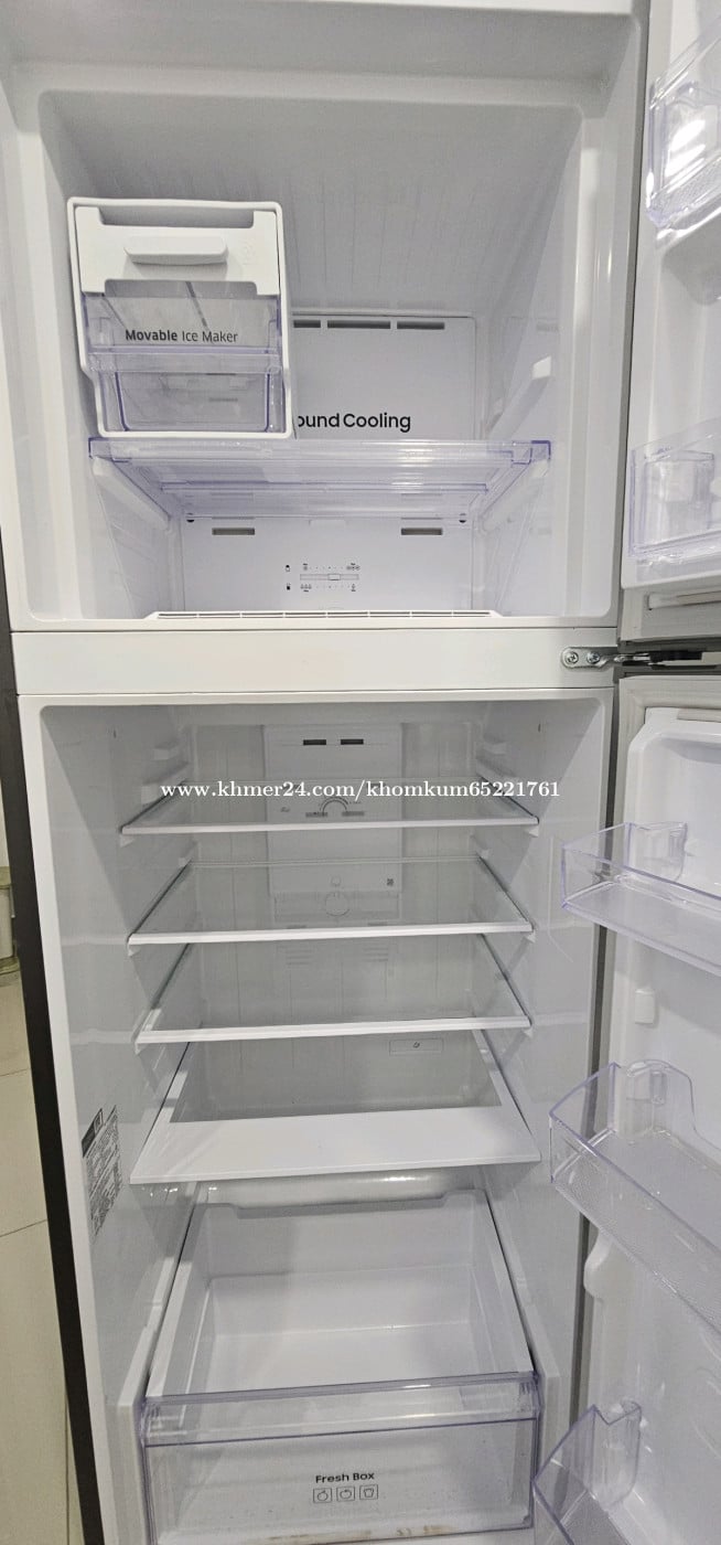 SAMSUNG FRIDGE-INVERTER 2D (ទូរទឹកកកមួយទឹកចំណុះ305L/ Used refrigerator ...