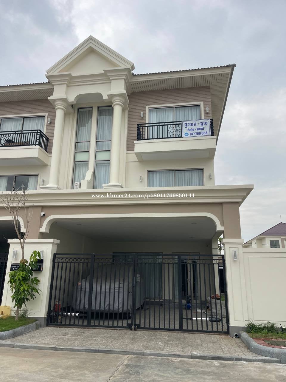 Twin B Villa for Rent at Borey Peng Huoth Beong Snor, PH Eco Poli 1 ...