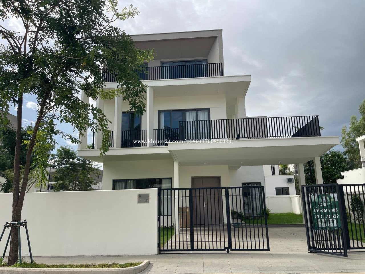 Luxury Single Villa for Rent at Borey Chankiri - ISI LAND price $3300. ...