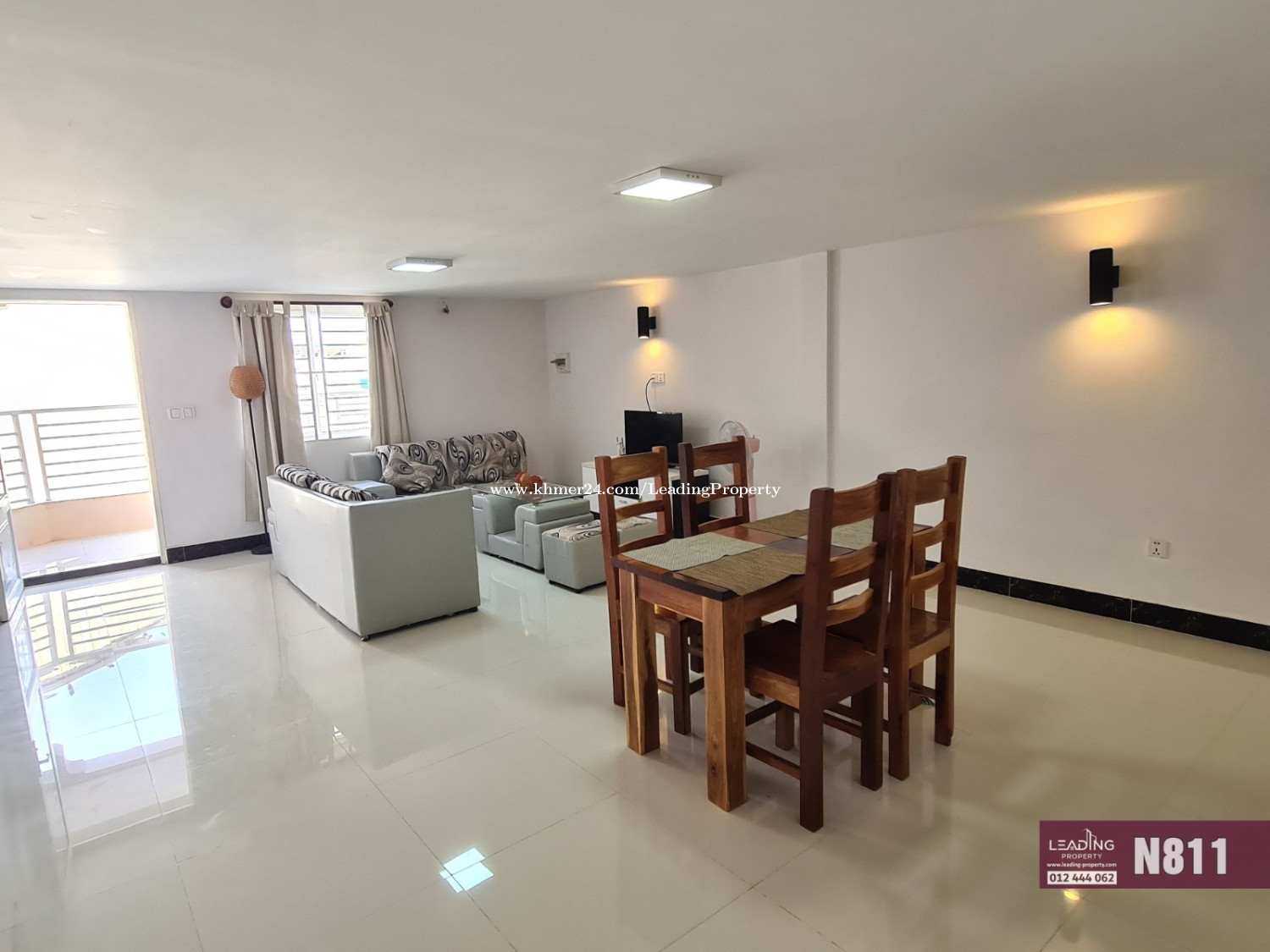 N811 | Flat Apartment 1 Bedroom For Rent Near Street 2004 Bali Resort ...