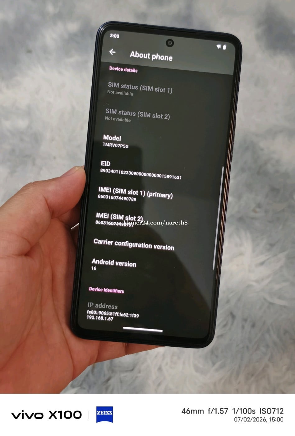 T-Mobile REVVL 7 Pro 5G (USA) Sim & E-Sim សានុំហ្សុីន ស្អាត 98% price ...
